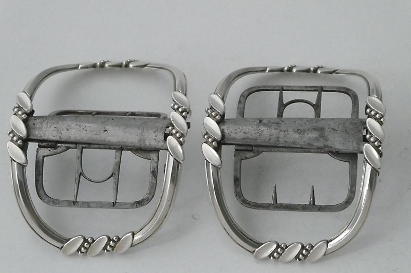 Wearable antique silver, buttons, badges and medals